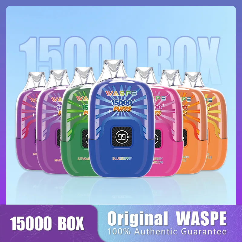 WASPE 15000 Digital Box Strawberry Kiwi Einweg-E-Zigarette