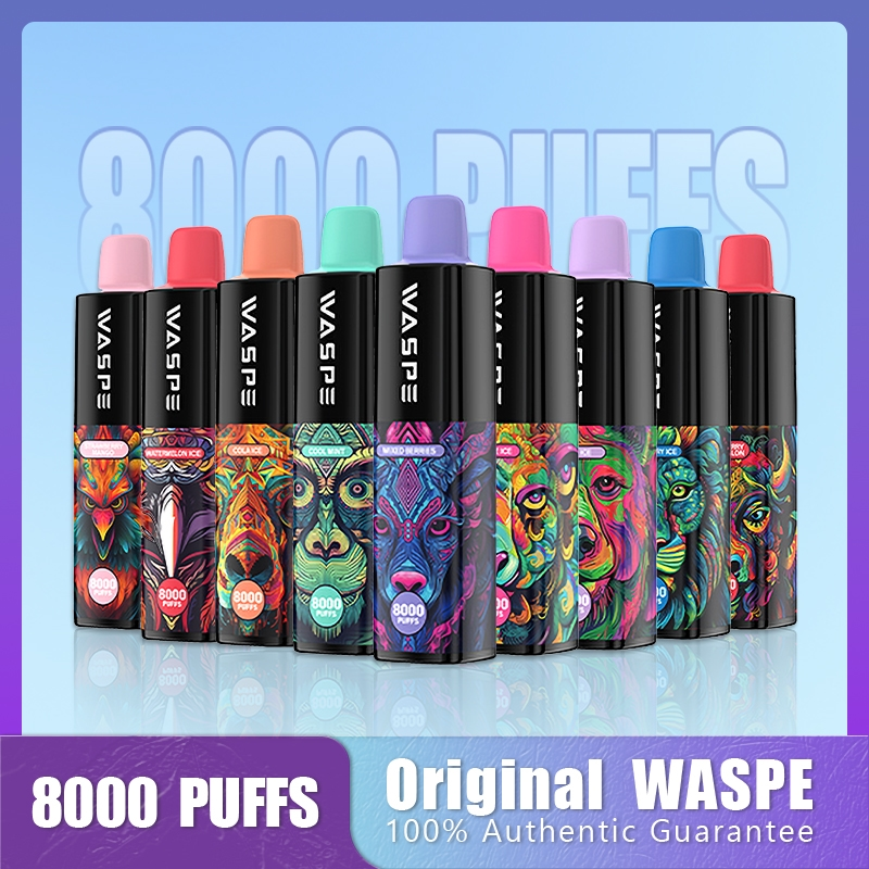 WASPE 8000 Cola Ice Einweg E-Zigarette - 8000 Puffs