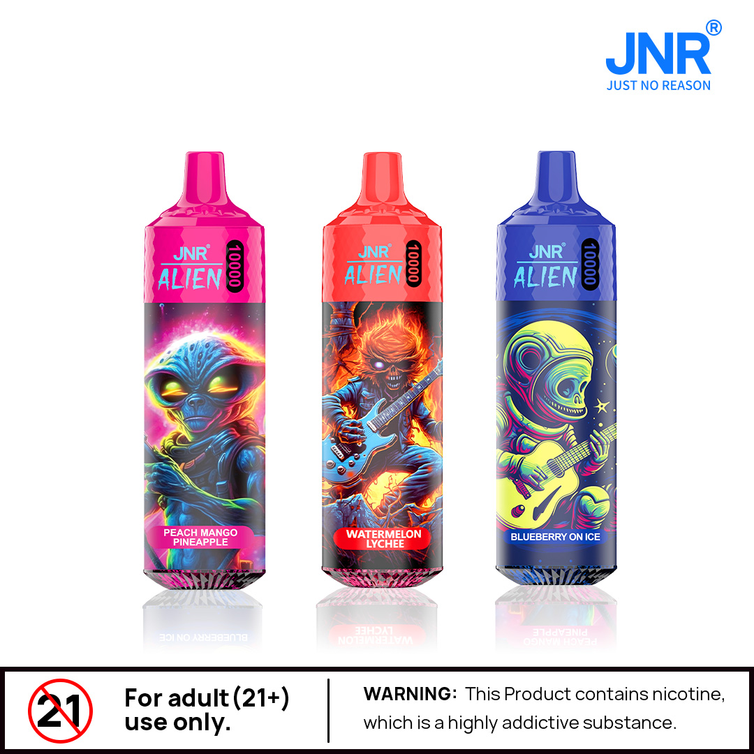 JNR Alien 10000 Blueberry Bubble Gum - Süßer Vape-Genuss